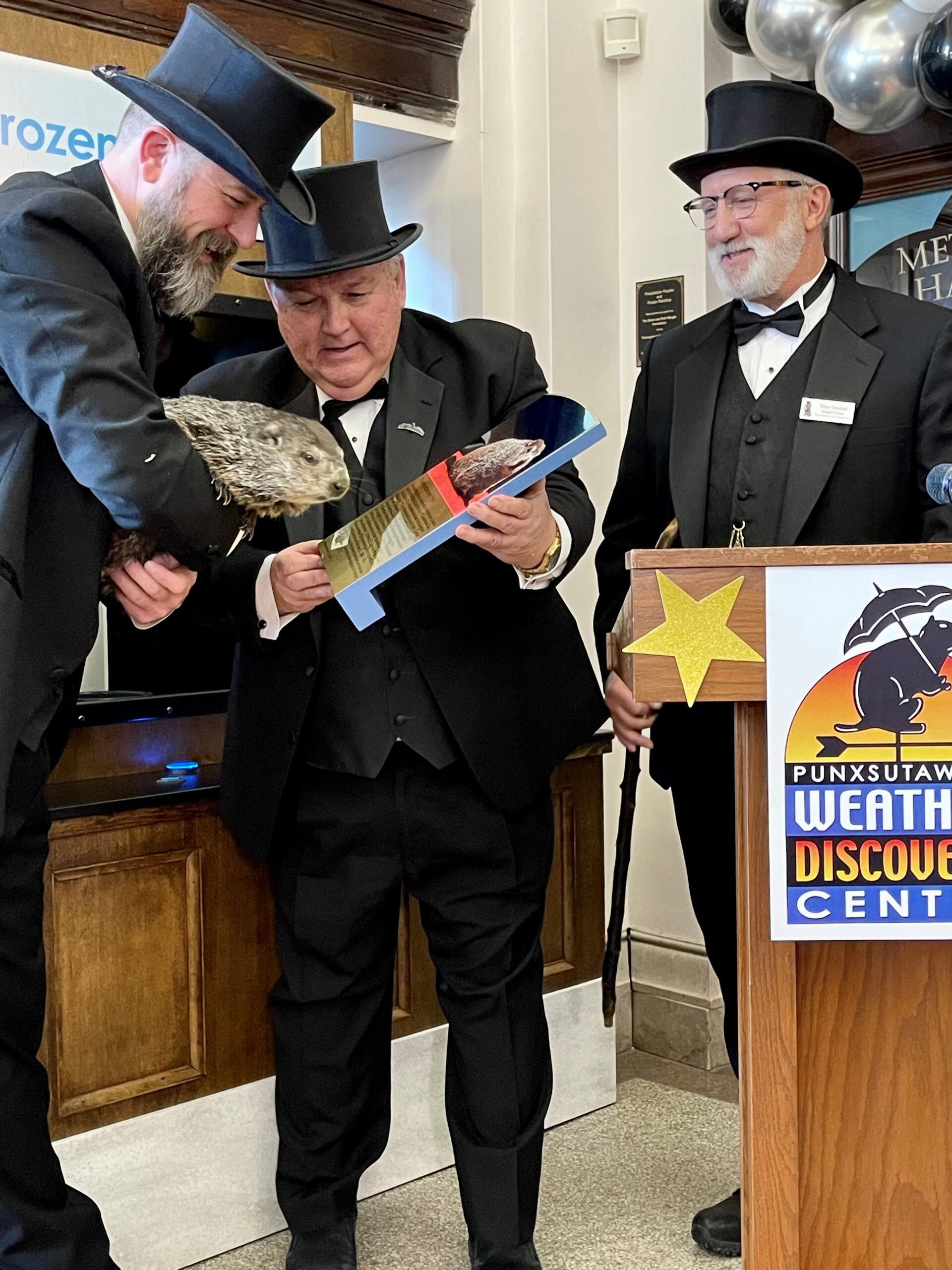 Groundhog Eve at the Weather Discovery Center - Punxsutawney Weather ...