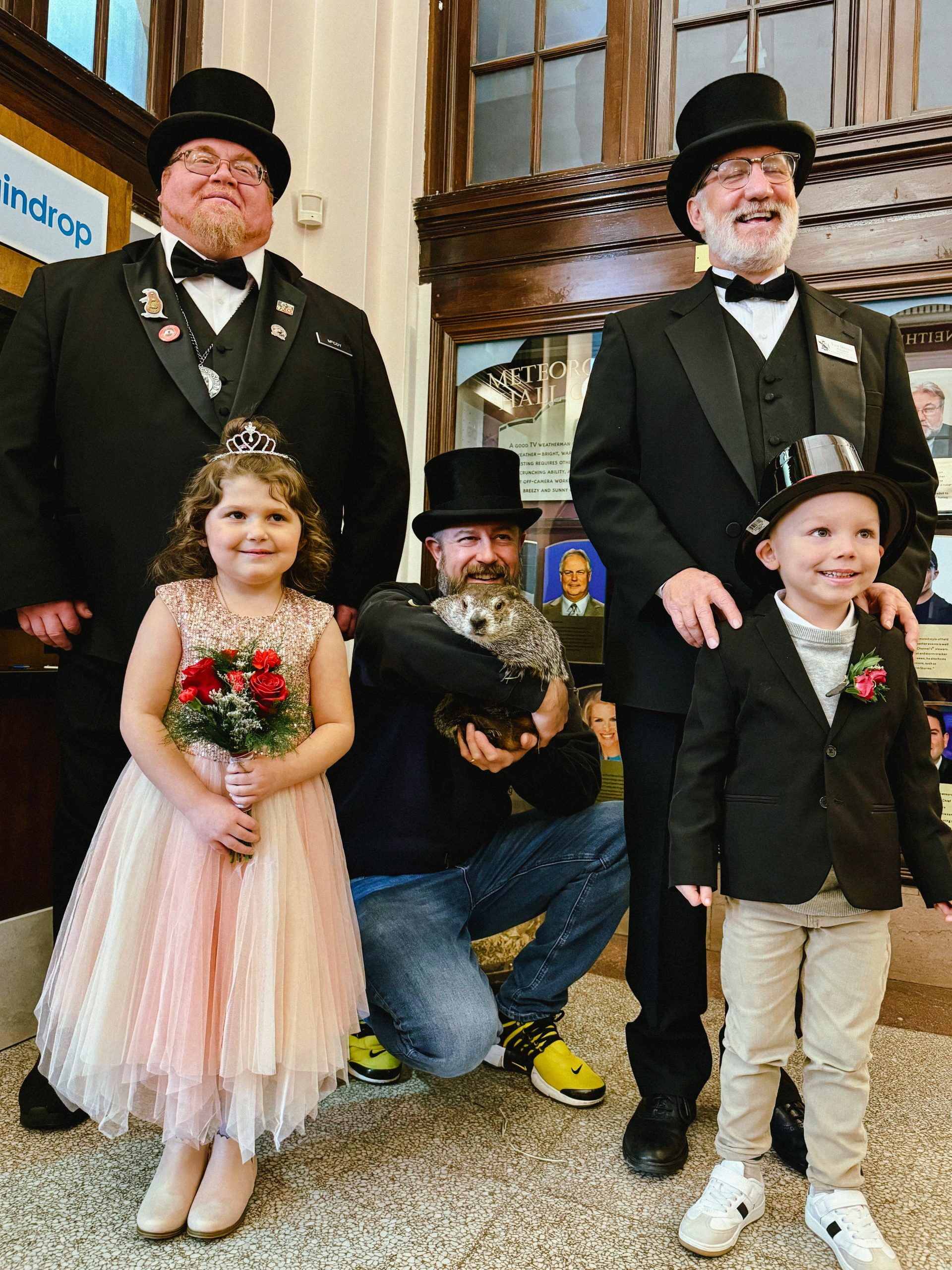Weather Discovery Center Crowns 2024 Little Mr. & Miss groundhog ...