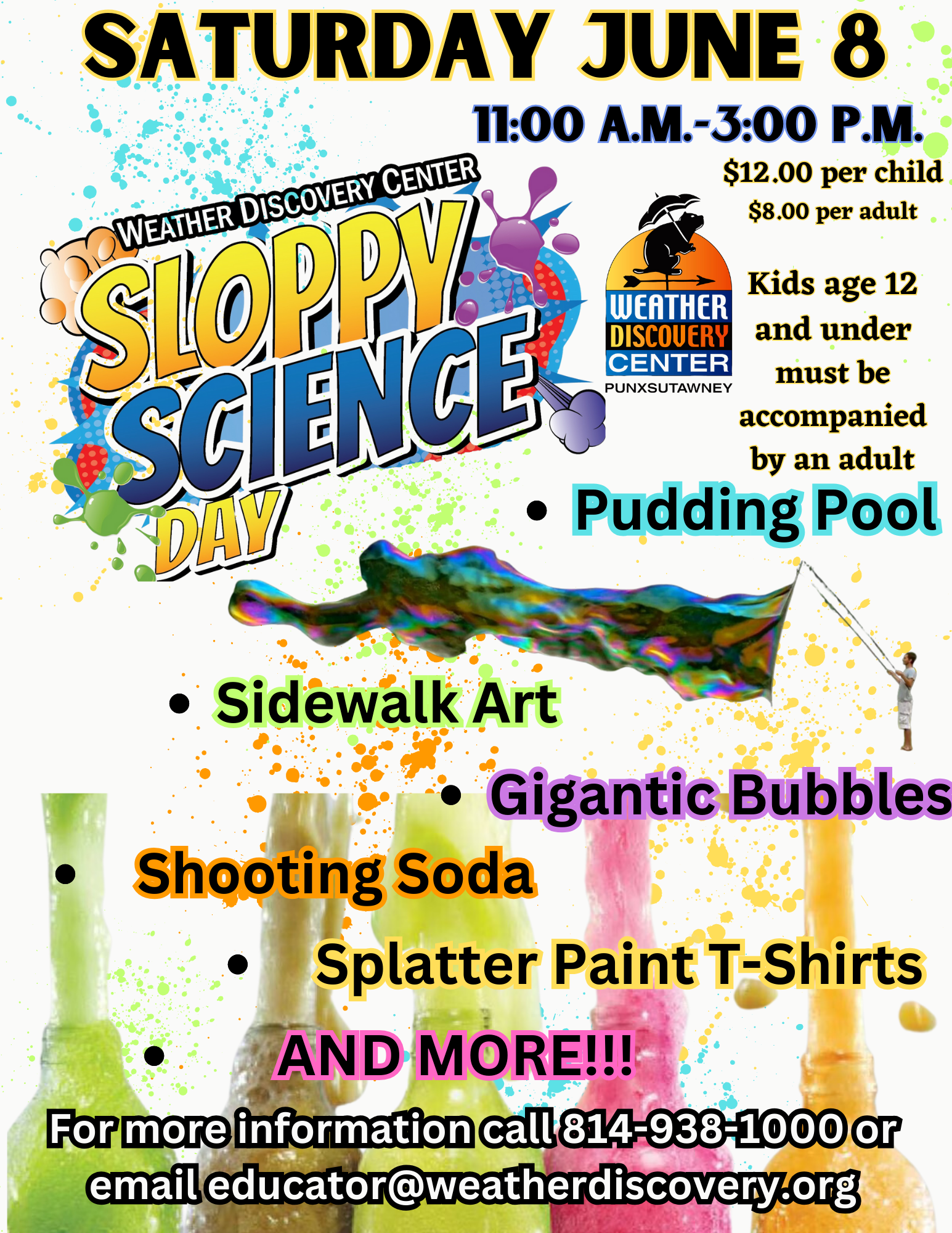 Sloppy Science Day returns to Weather Discovery Center - Punxsutawney ...