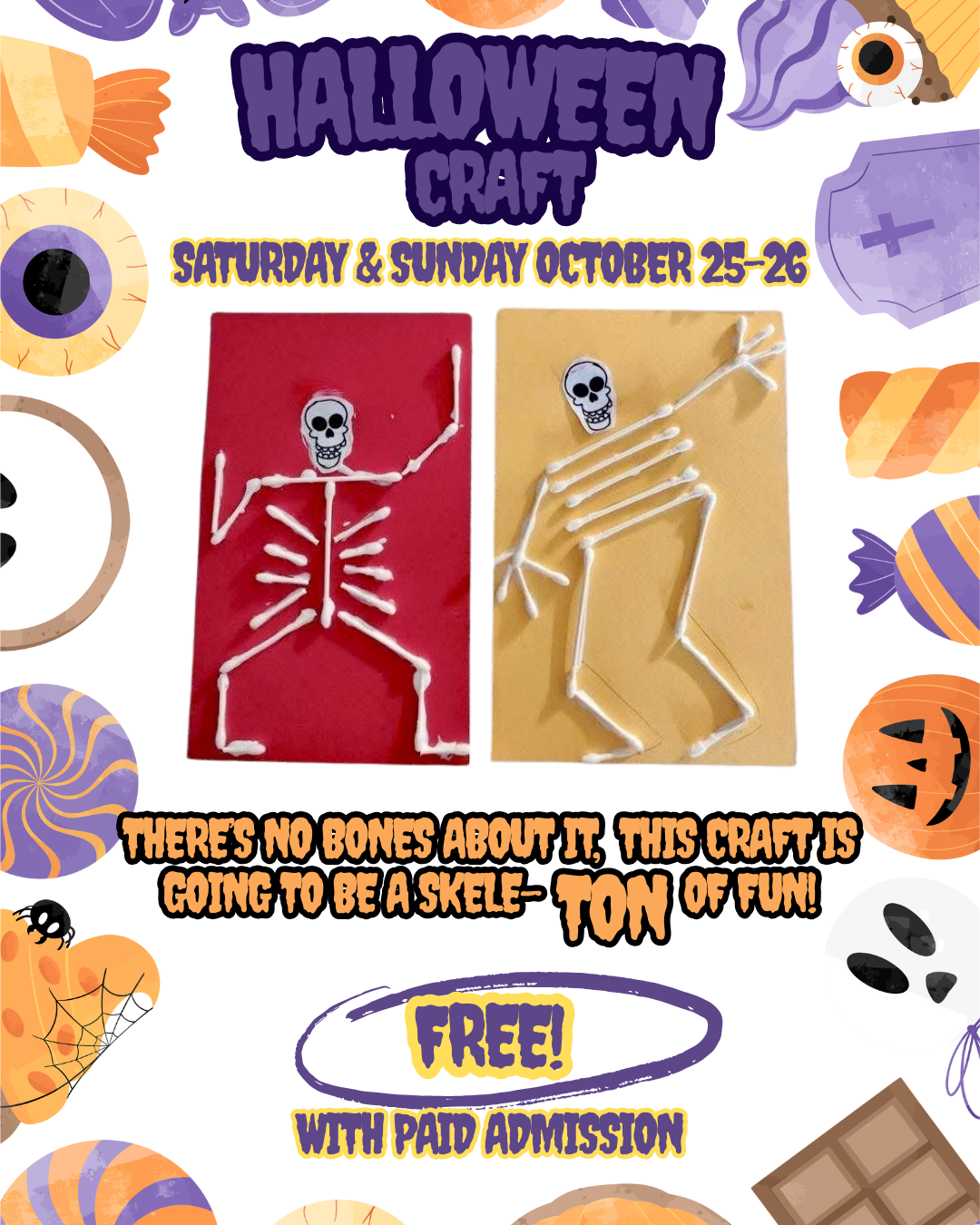 There's no bones about it… this craft is going to be fun ...
